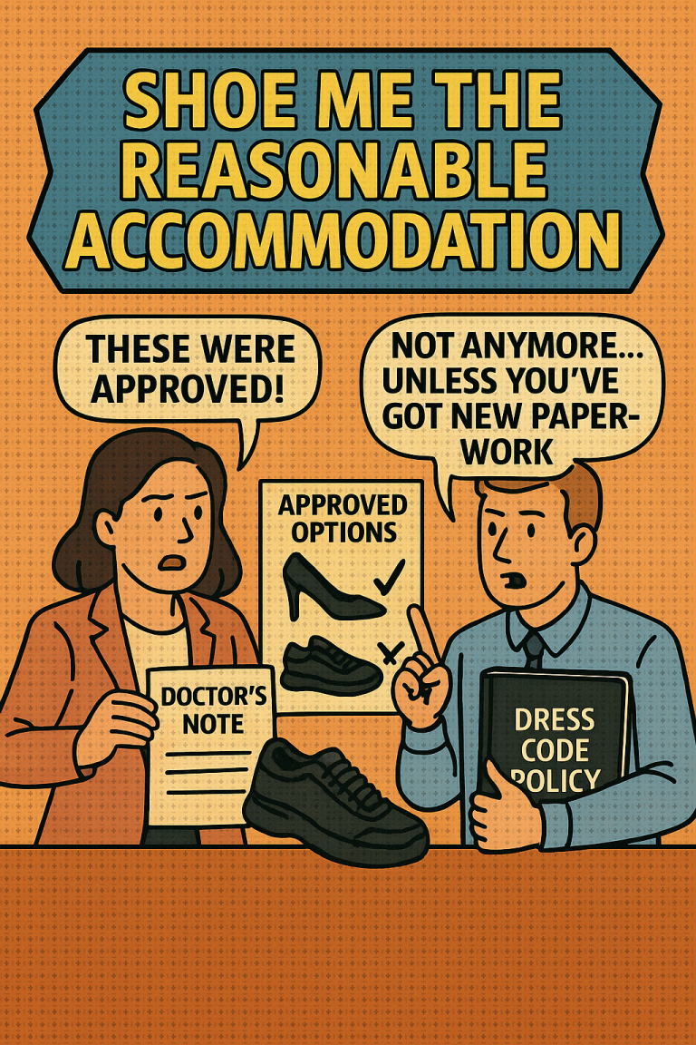 Shoe Me the Reasonable Accommodation! — The Employer Handbook Blog ...