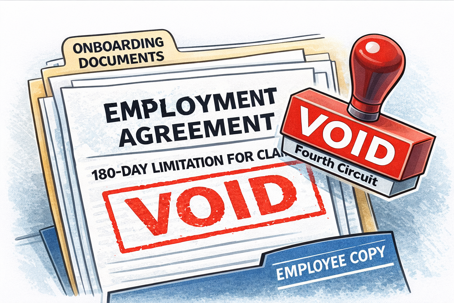 Can employers make employees sign a contract shortening the time to ...